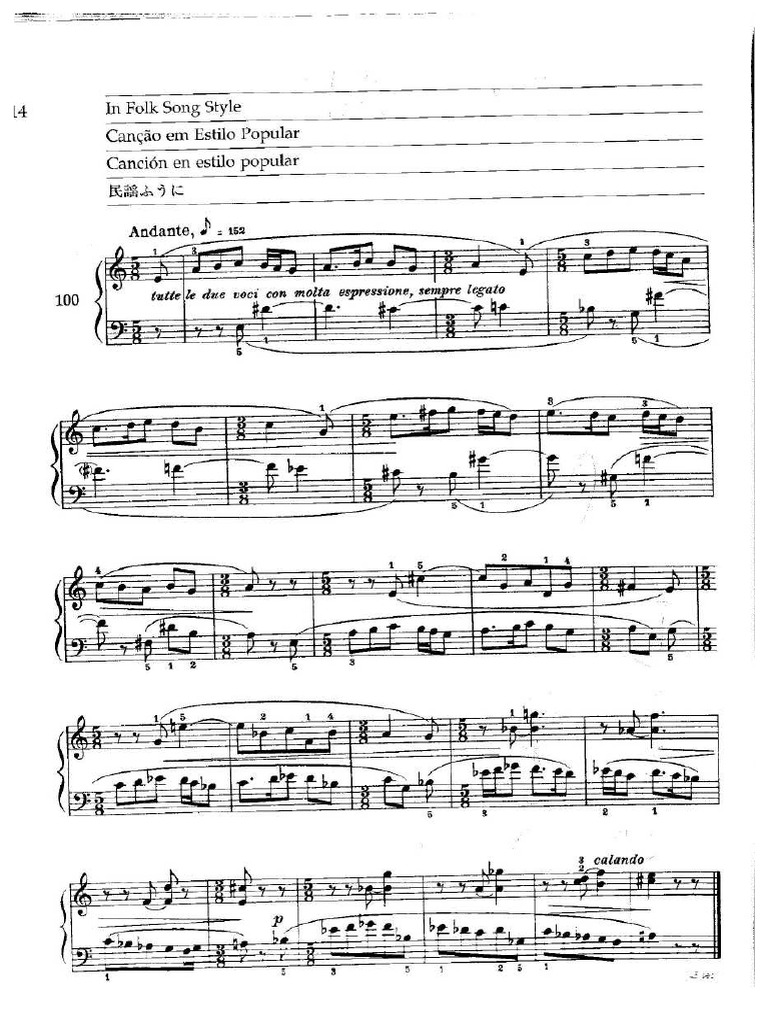 Bartok in Folk Style | PDF