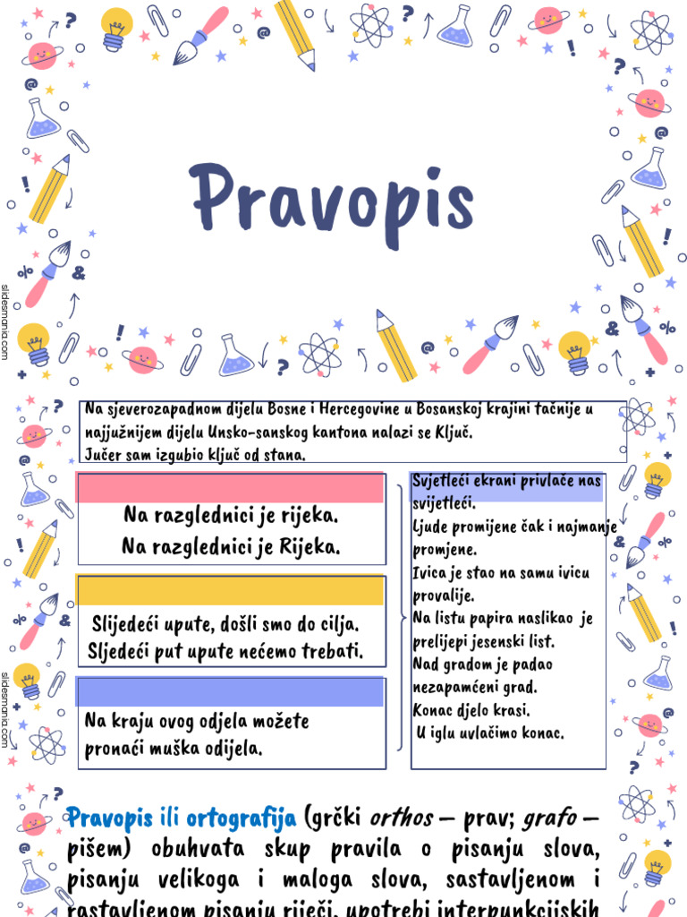 Alma - PRAVOPIS - 7. razred | PDF