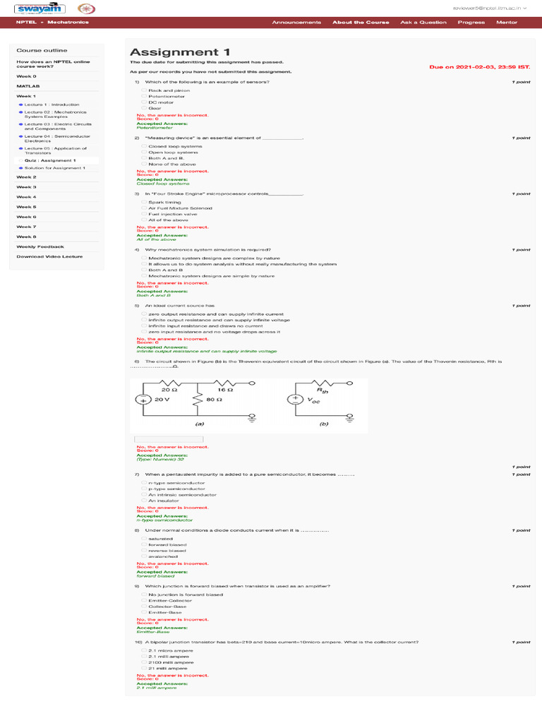 noc21_me27_assignment_Week_1 | PDF