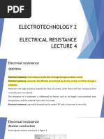 Factors Affecting Resistance | PDF | Electrical Resistivity And ...