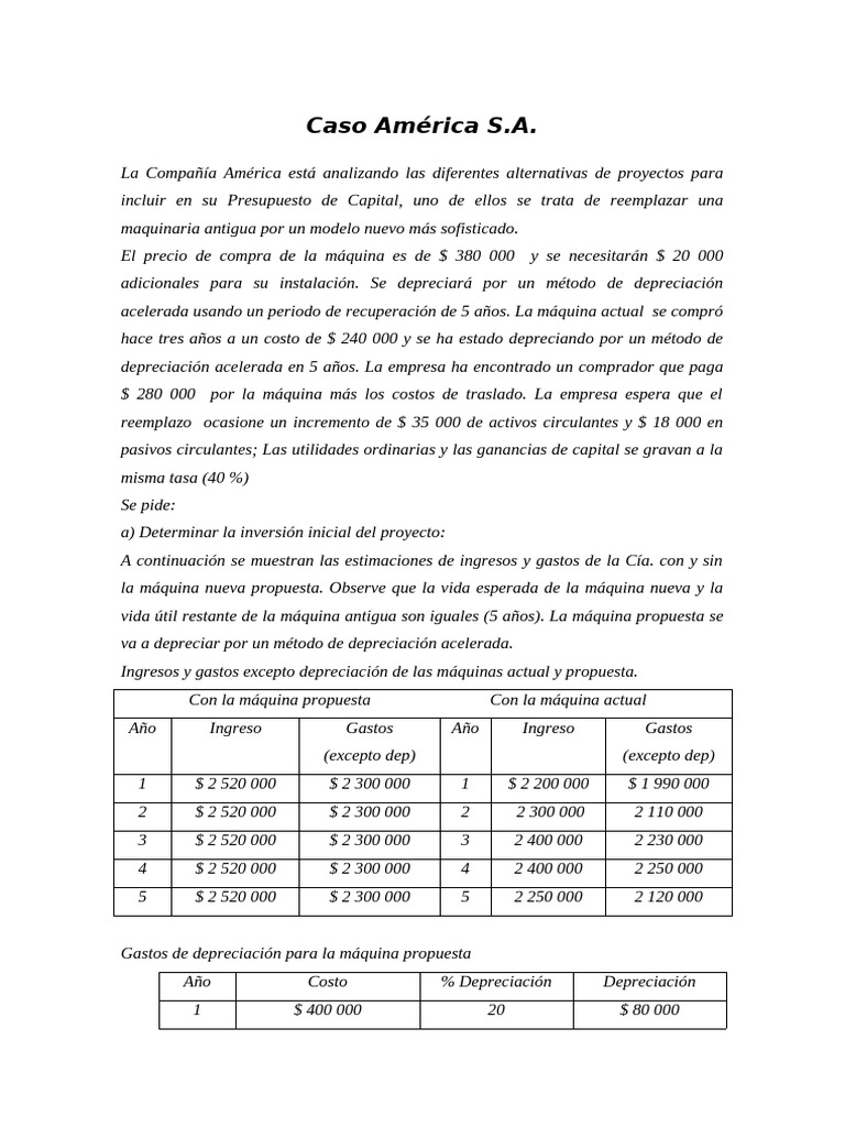 Ejericio | PDF | Tasa interna de retorno | Economias