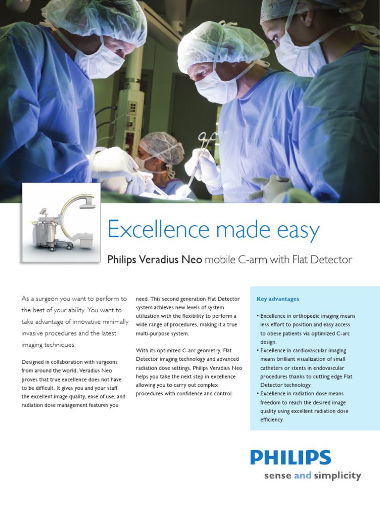 Philips Veradius Brochure | PDF | X Ray | Interventional Radiology