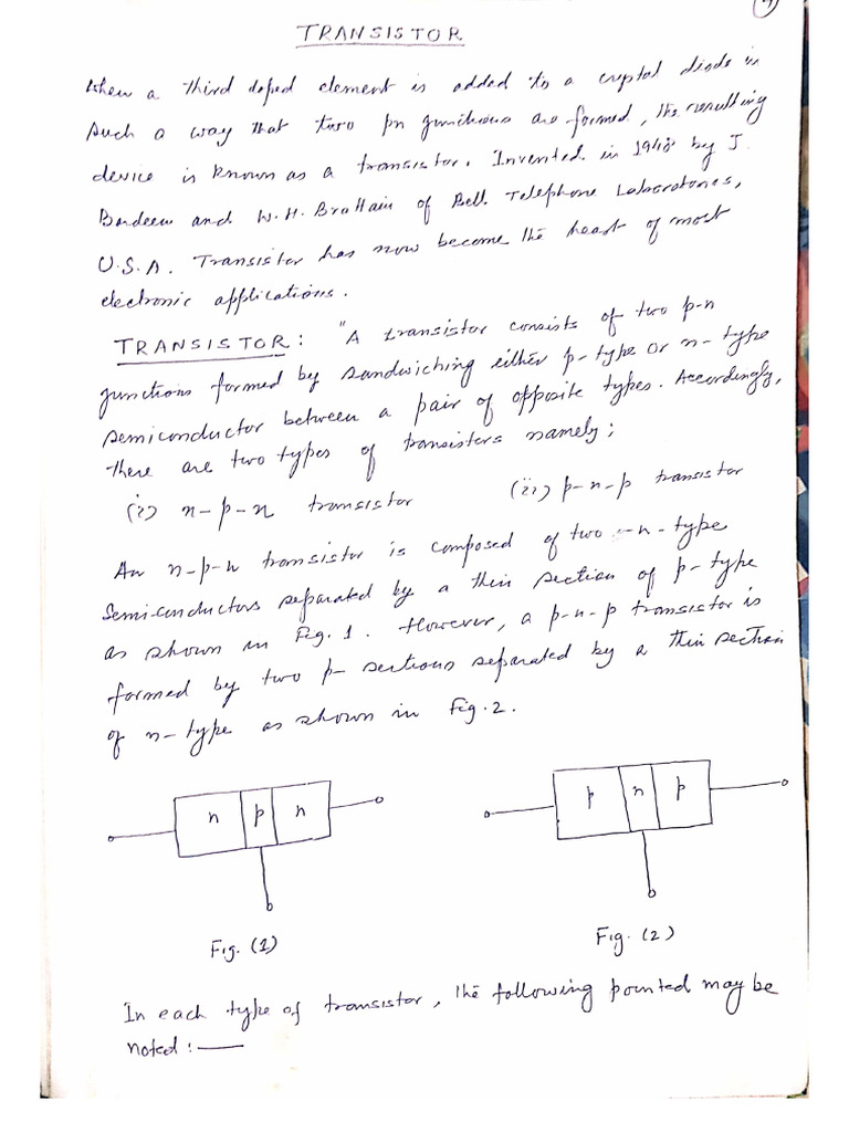 01 Analog Notes | PDF