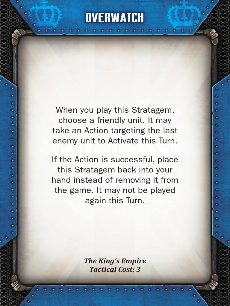 Wyrd_TOS_KingsEmpire_English_Overwatch | PDF