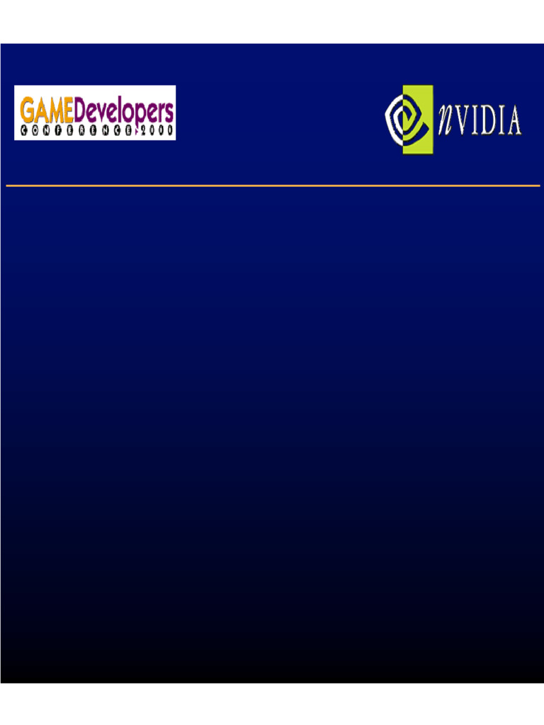 GDC2K ShadowsTransparencyFog | PDF | Texture Mapping | Rendering (Computer Graphics)