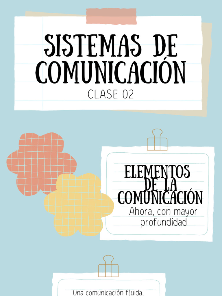 SdC_Clase02_Filminas | PDF | Comunicación | Comunicación no verbal