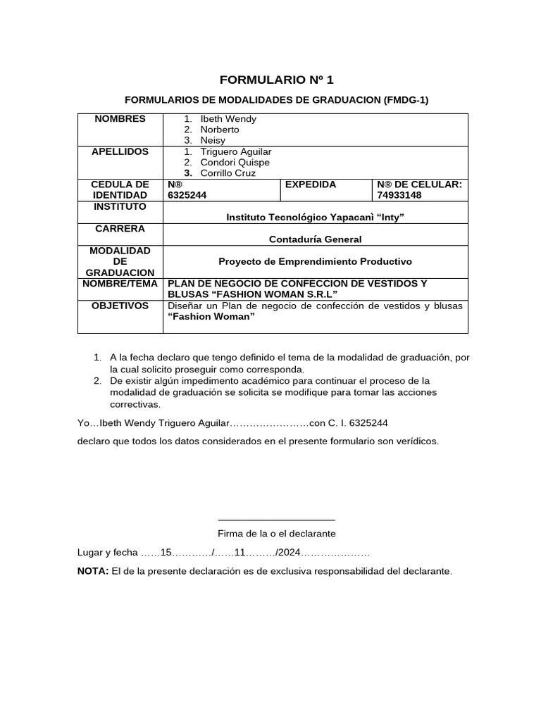 FORMULARIO_1[1] | PDF