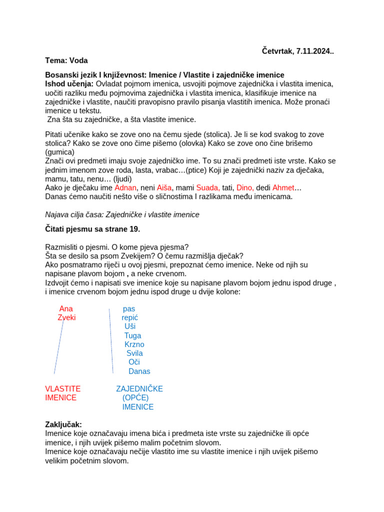 Cetvrtak 7.11 | PDF