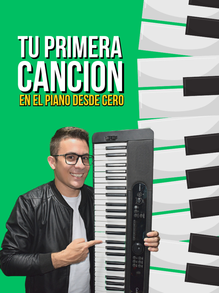 Guia Primera Cancion | PDF | Acorde (Música) | Piano