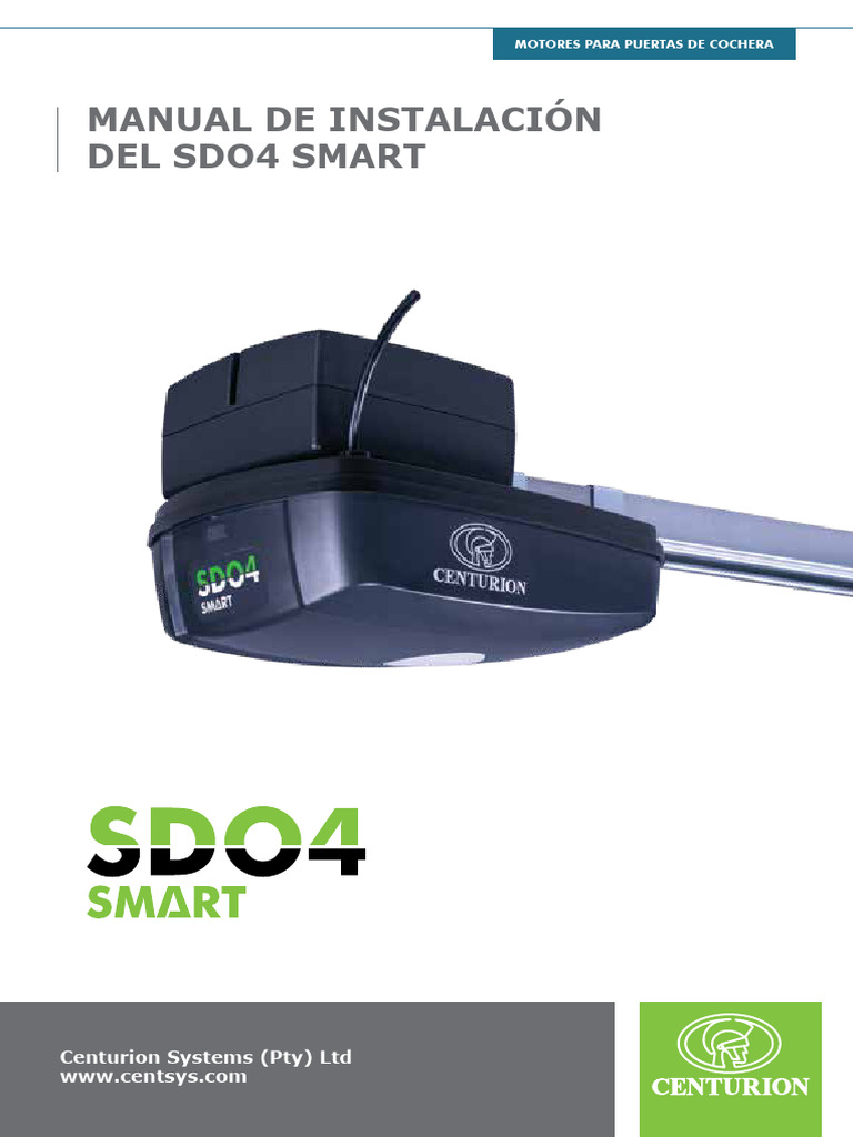 Sdo4 Smart Installation Manual Spanish 08032022 Mt 250203 142417 | PDF ...