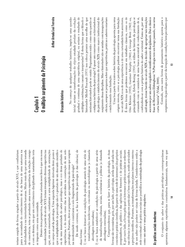 Cap1 Rumos e Percursos | PDF