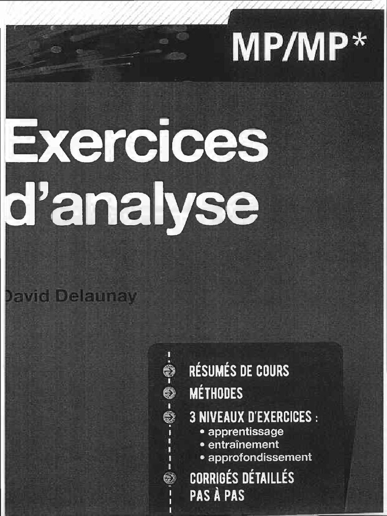 Exercices_d'Analyse[1] | PDF