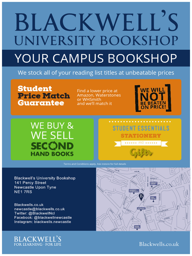 Blackwell's Newcastle - Your Campus Bookshop | PDF