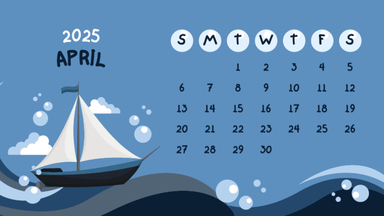 April Calendar | PDF