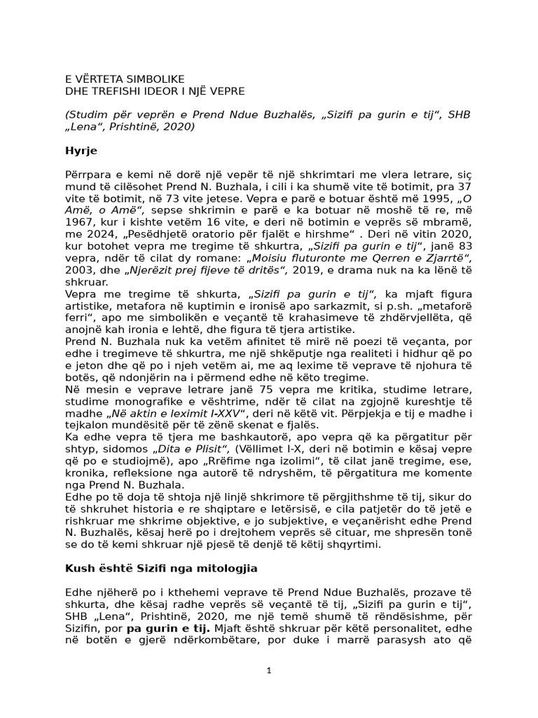 e Vërteta Simbolike | PDF
