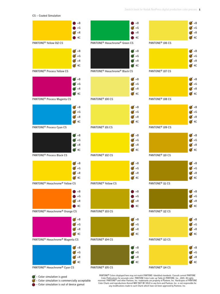 Dokumen.tips b g r 4c Pantone 106 Cs Finsbury Green Pantone and Other Pantone Inc | PDF | Color ...