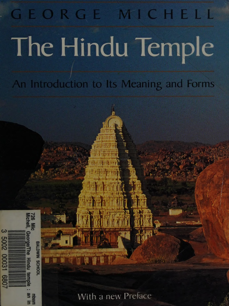 The Hindu Temple - An Introduction To Its Meaning and Forms | PDF ...
