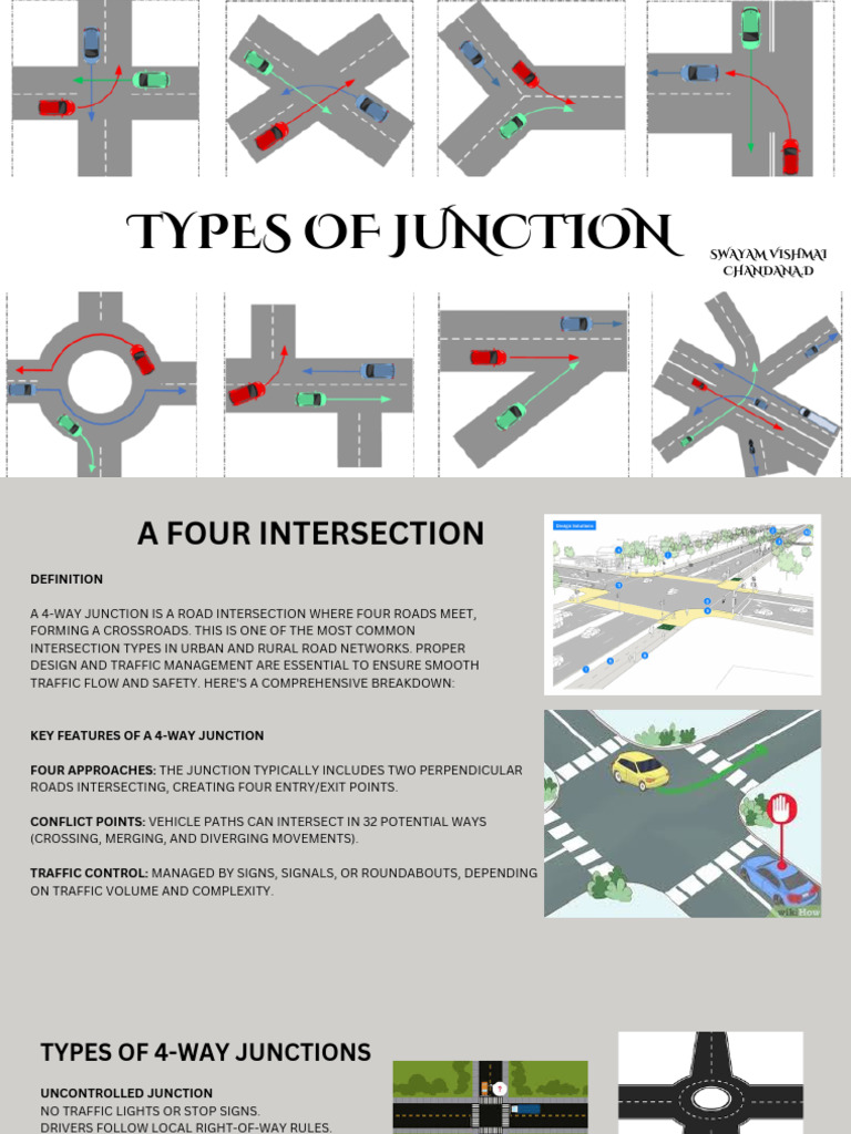 T-Junction | PDF | Traffic | Intersection (Road)