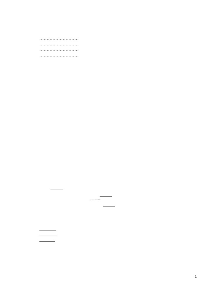 English End of Year Revision | PDF