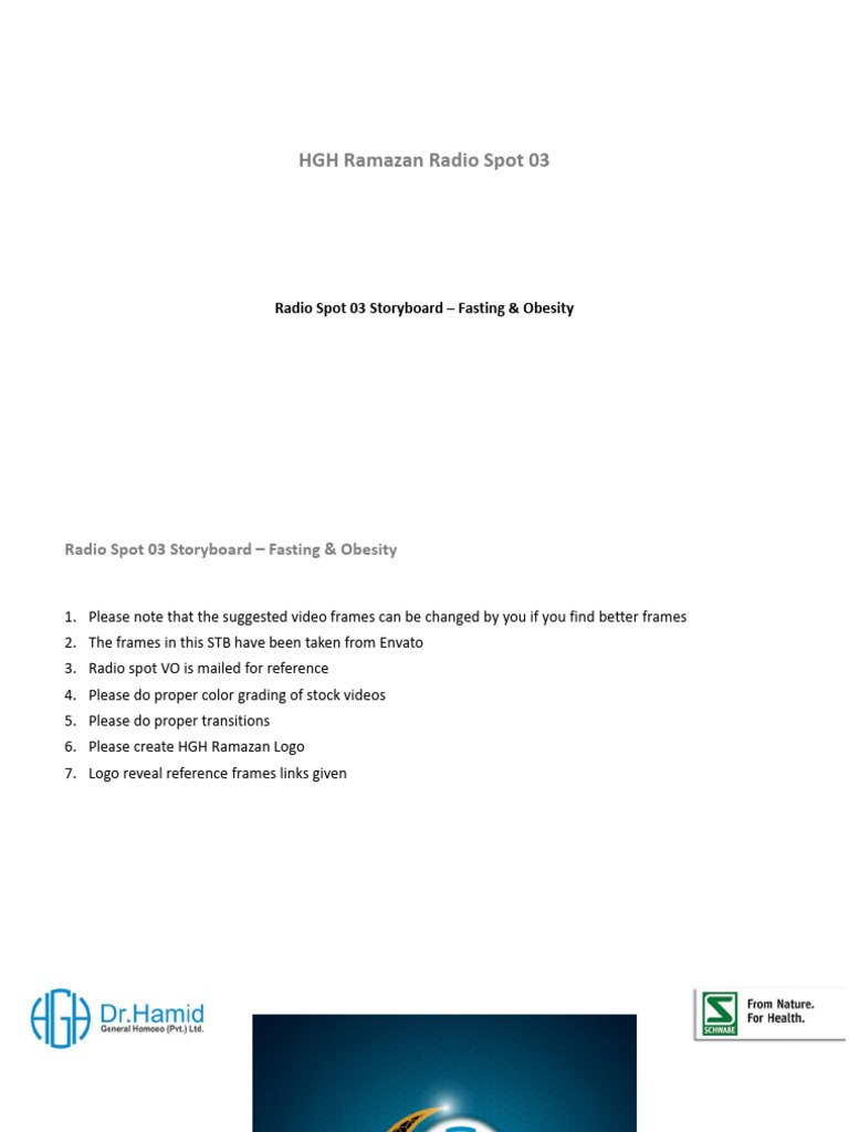 HGH Ramazan Radio Spot 03 STB 17022025 | PDF | Ramadan | Observances Set