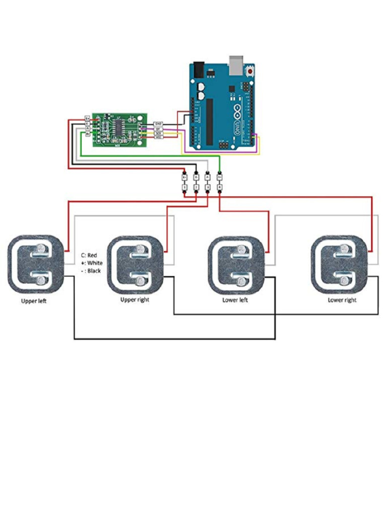 Arduino Board With 4 Load Cells | PDF