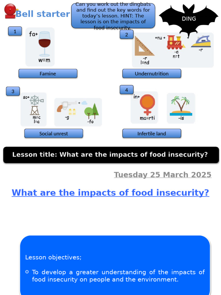 Impacts of Food Insecurity | PDF | Malnutrition | Famine