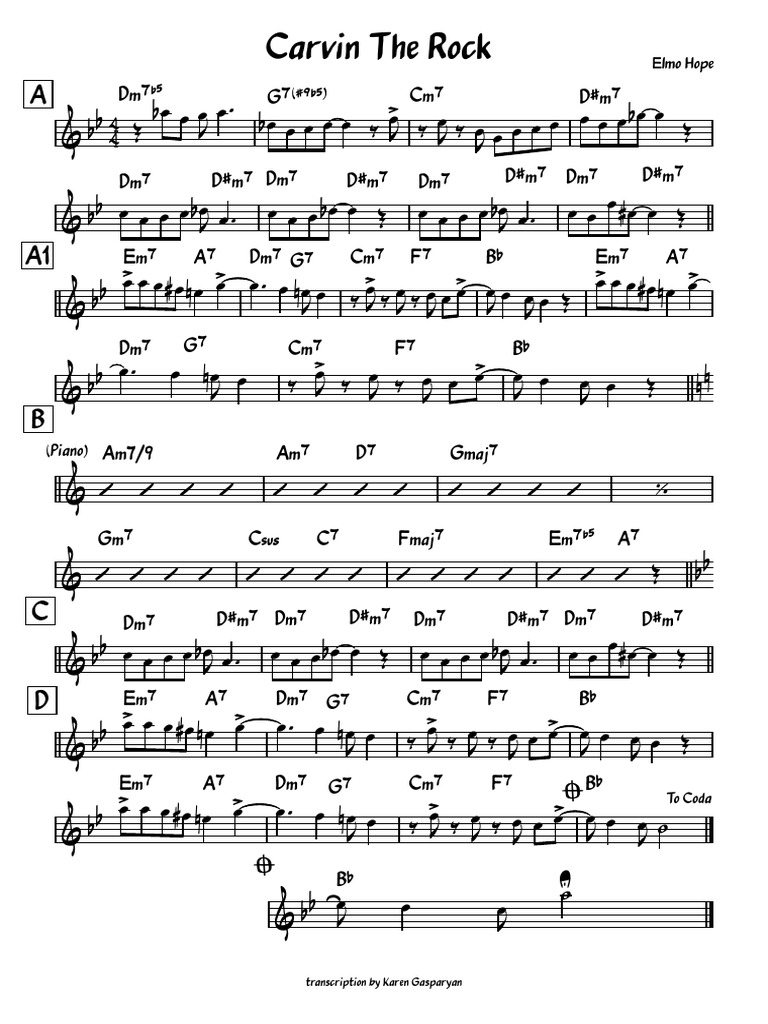 Carvin The Rock | PDF