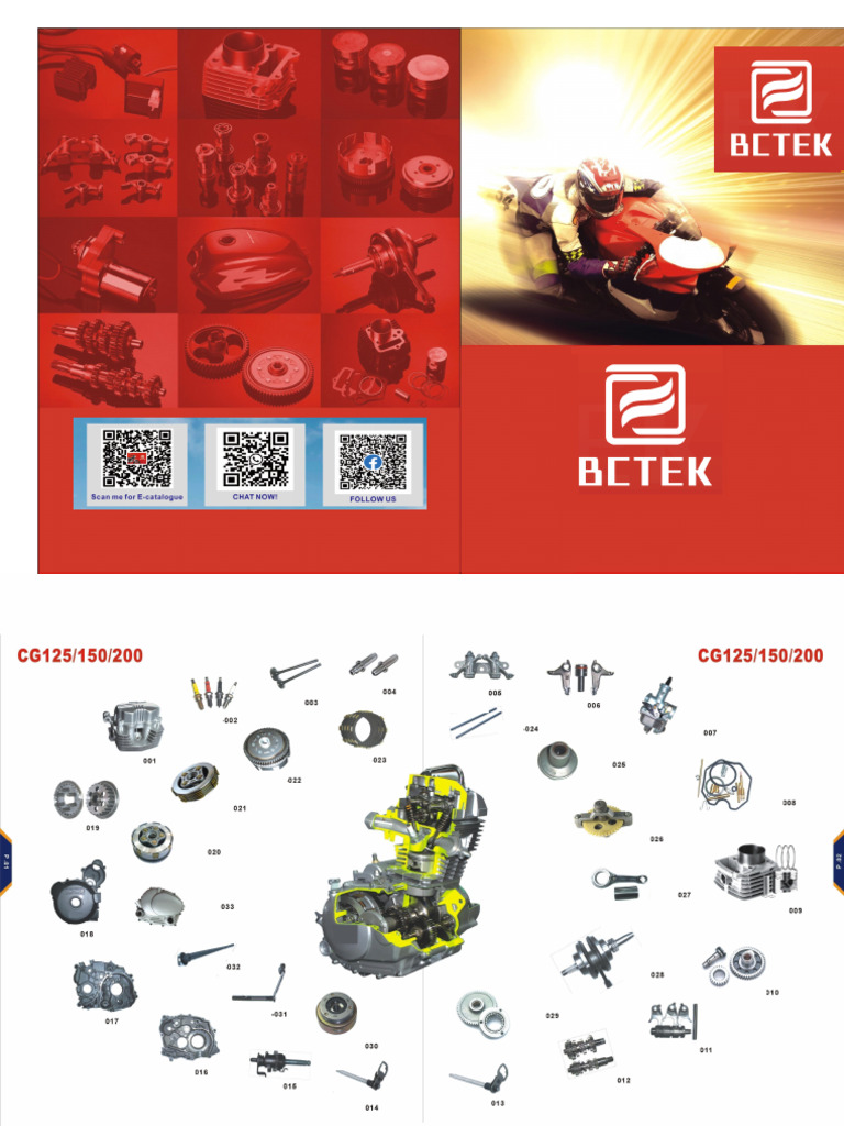 BCTEK Moto Parts Catalogue | PDF