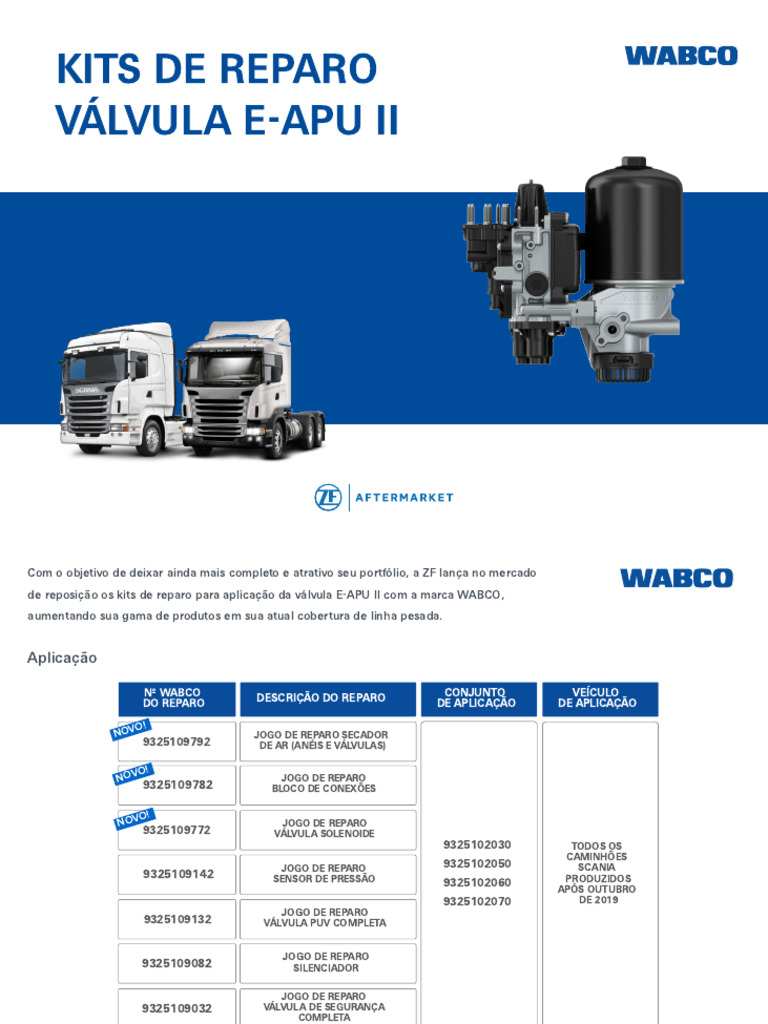 WABCO APS II 9325102060 | PDF