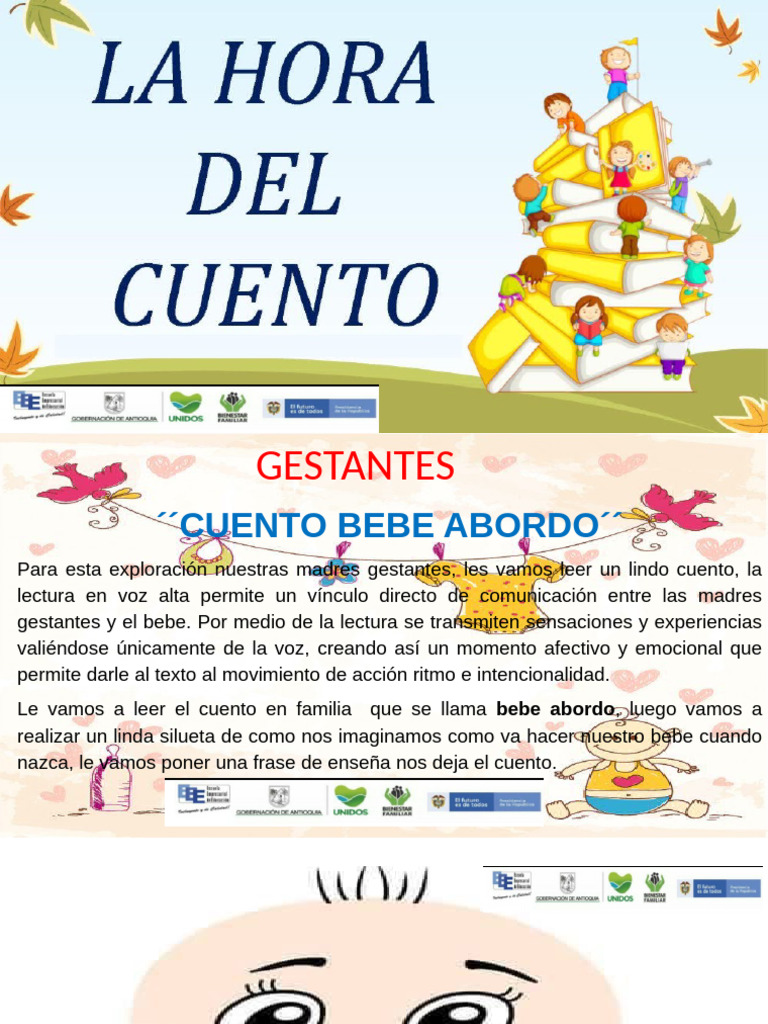 Cuento Bebé a Bordo: Lectura y Actividades | PDF