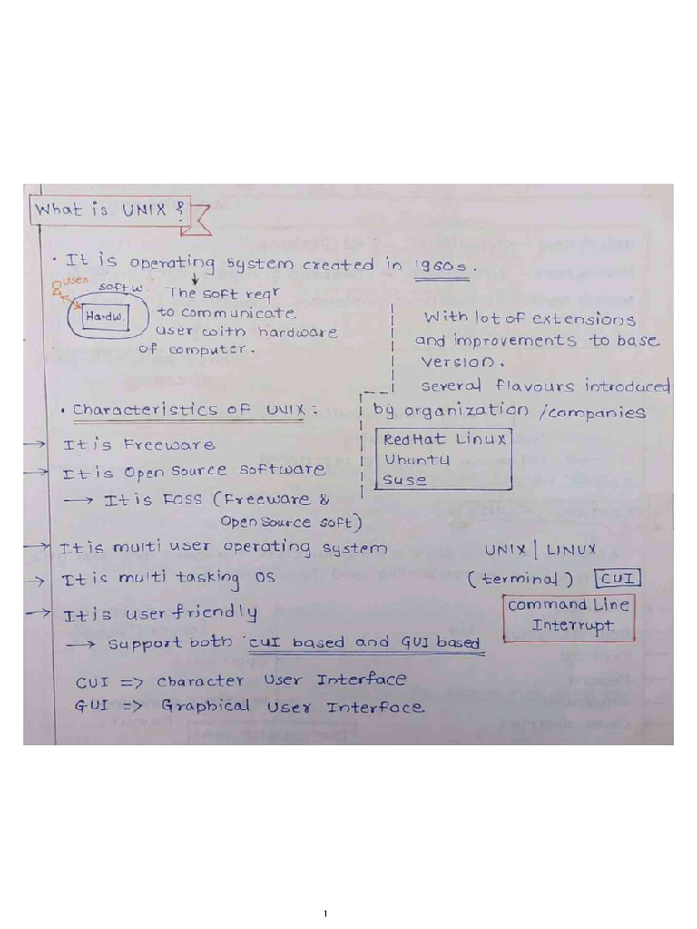 Unix | PDF