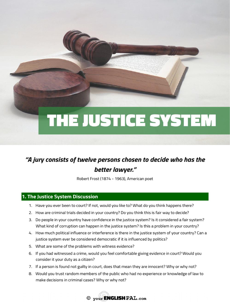 Justice-System- | PDF | Plea Bargain | Plea