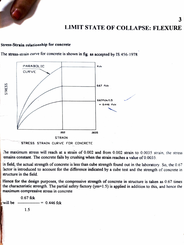 Limit State Collapse of Flexure | PDF | Deformation (Engineering) | Strength Of Materials