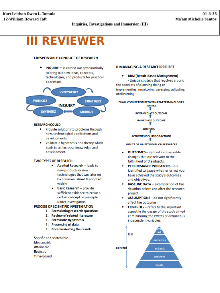 III Reviewer | PDF