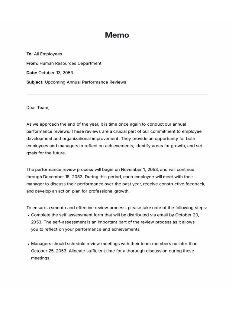 Memo Template | PDF