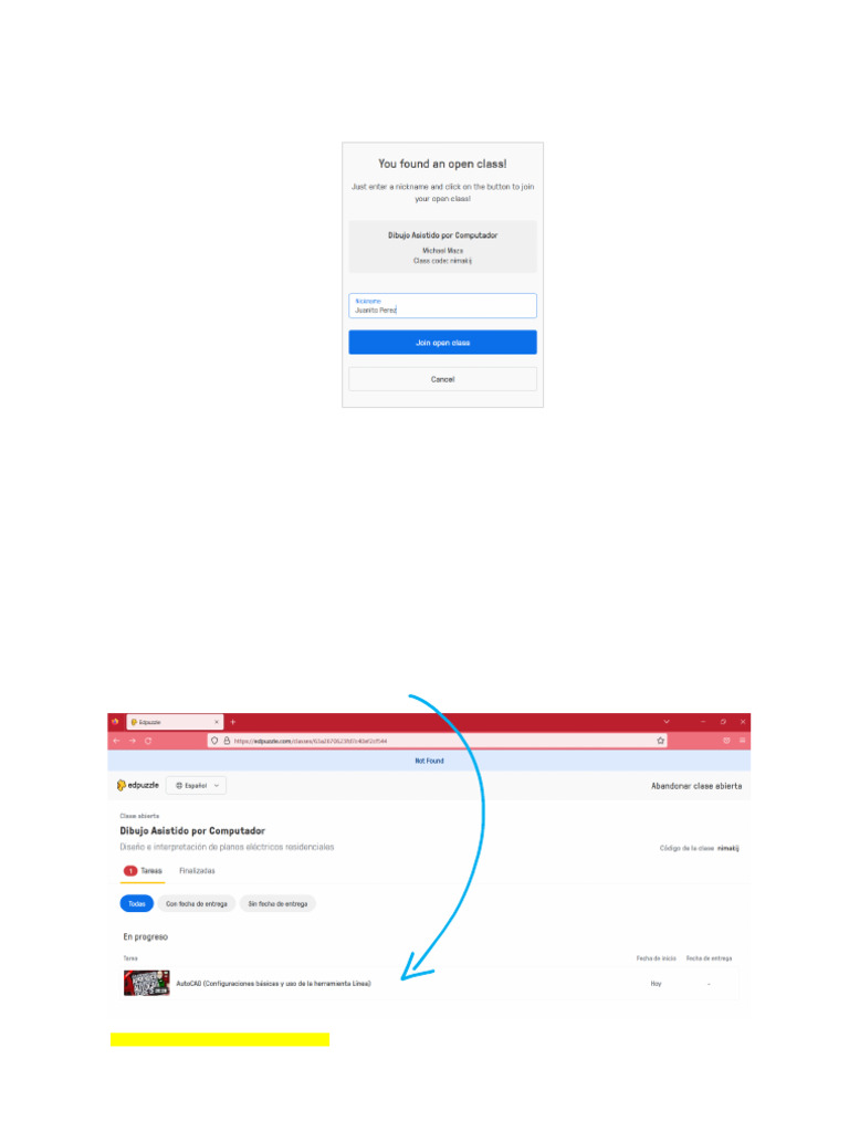Tutorial de Ingreso A Edpuzzle | PDF