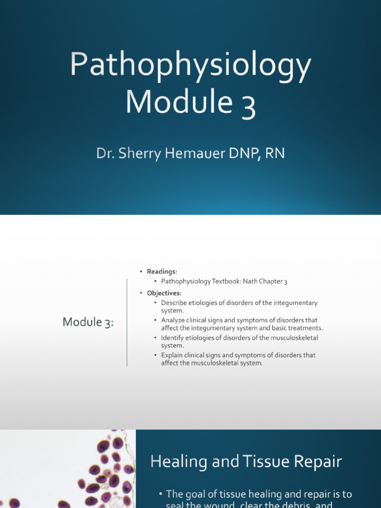 Patho Module 3 Ppt_winter 2025_wk_sh | PDF | Bone | Arthritis