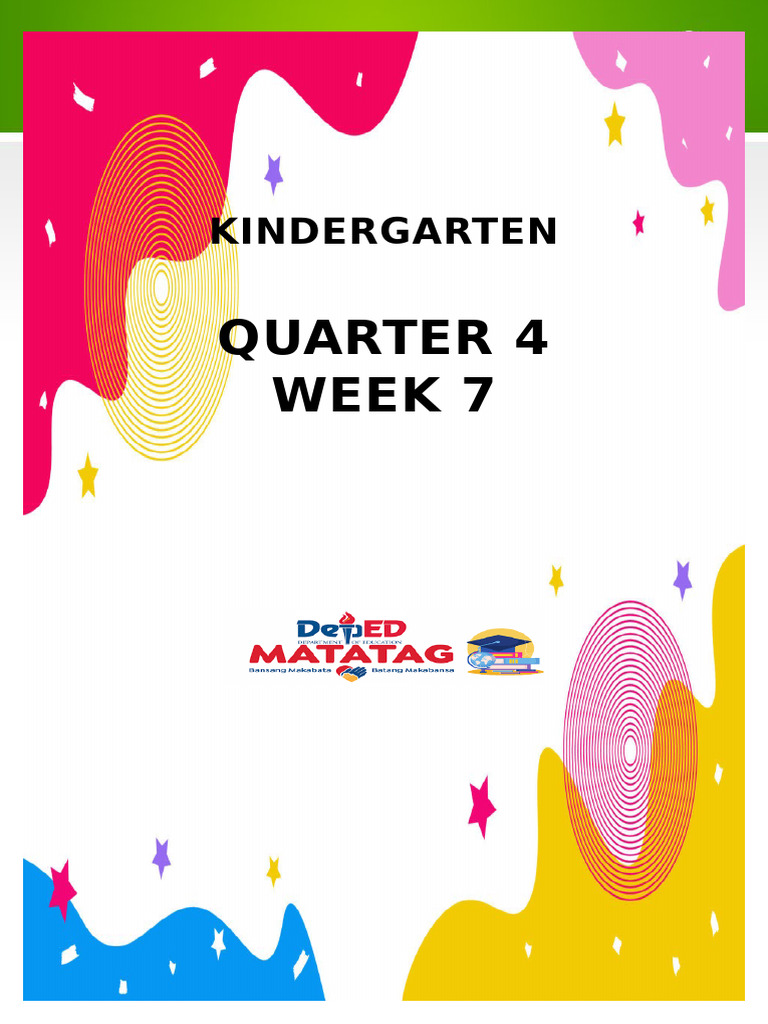 Matatag Q4 Week 7 Worksheets Final Worksheet | PDF
