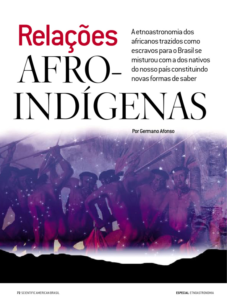 Etnoastronomia Afro-Indígena no Brasil | PDF | África | Via Láctea