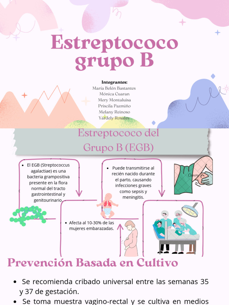 Estreptococo Del Grupo B - 20250219 - 140922 - 0000 | PDF | Virología | Salud pública