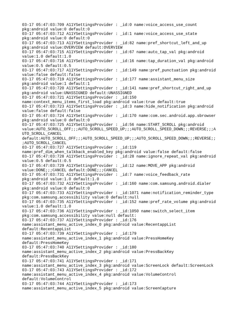 a11yProvider_log | PDF | Tablet Computer | Thin Clients