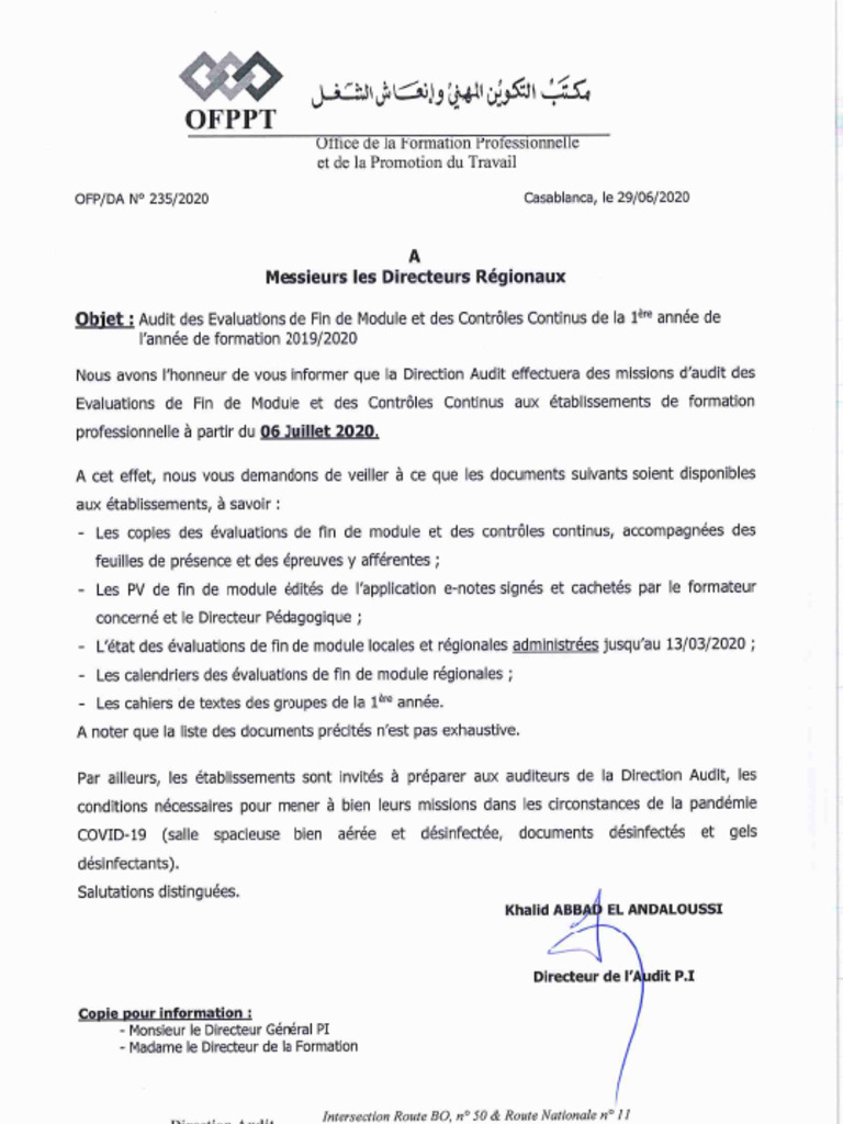 Audit EFM Et CC | PDF