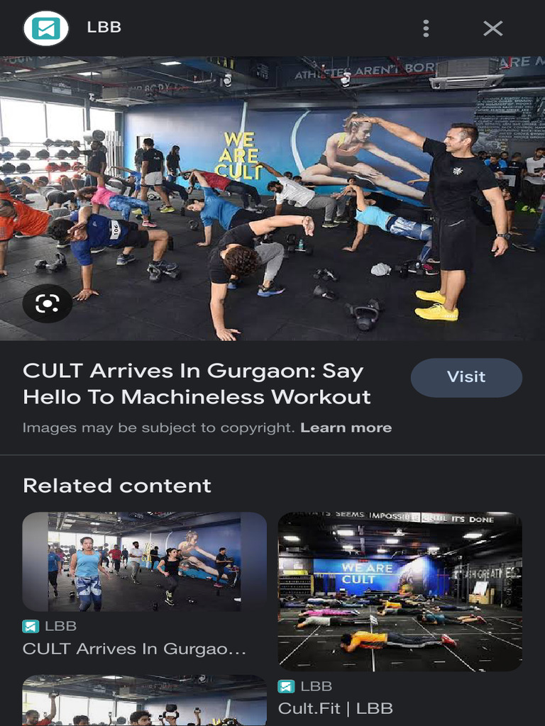 Cult Fitness - Google Search | PDF
