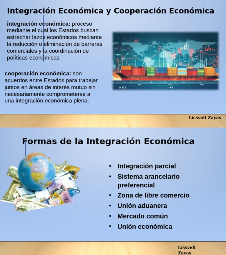 Integración y Cooperación Económica | PDF