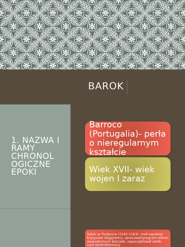 BAROK | PDF
