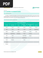 Tipos de Lesões Cutâneas e Descrição | PDF | Psoríase | Pele