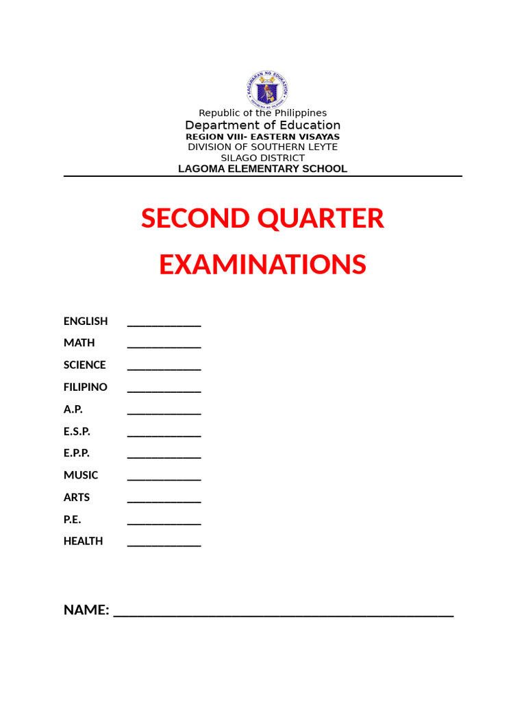 Second Summative Test In Science Pdf Menstrual Cycle Ovary 4760