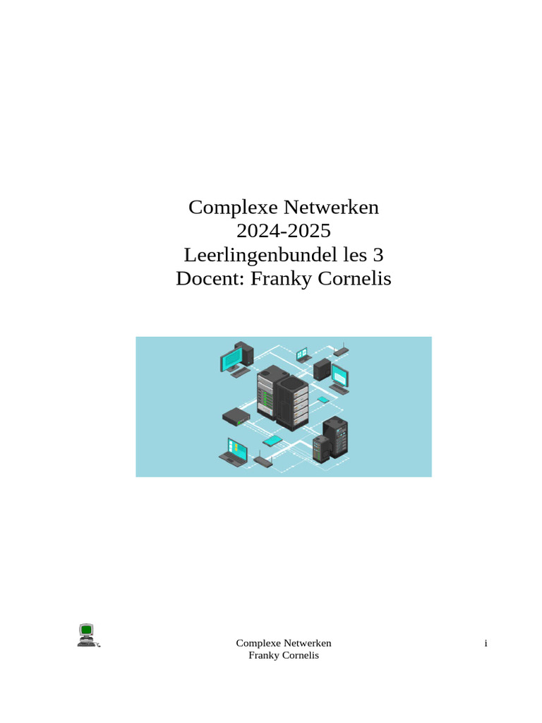 SNT-CNW Leerlingenbundel Les 3 Milan | PDF