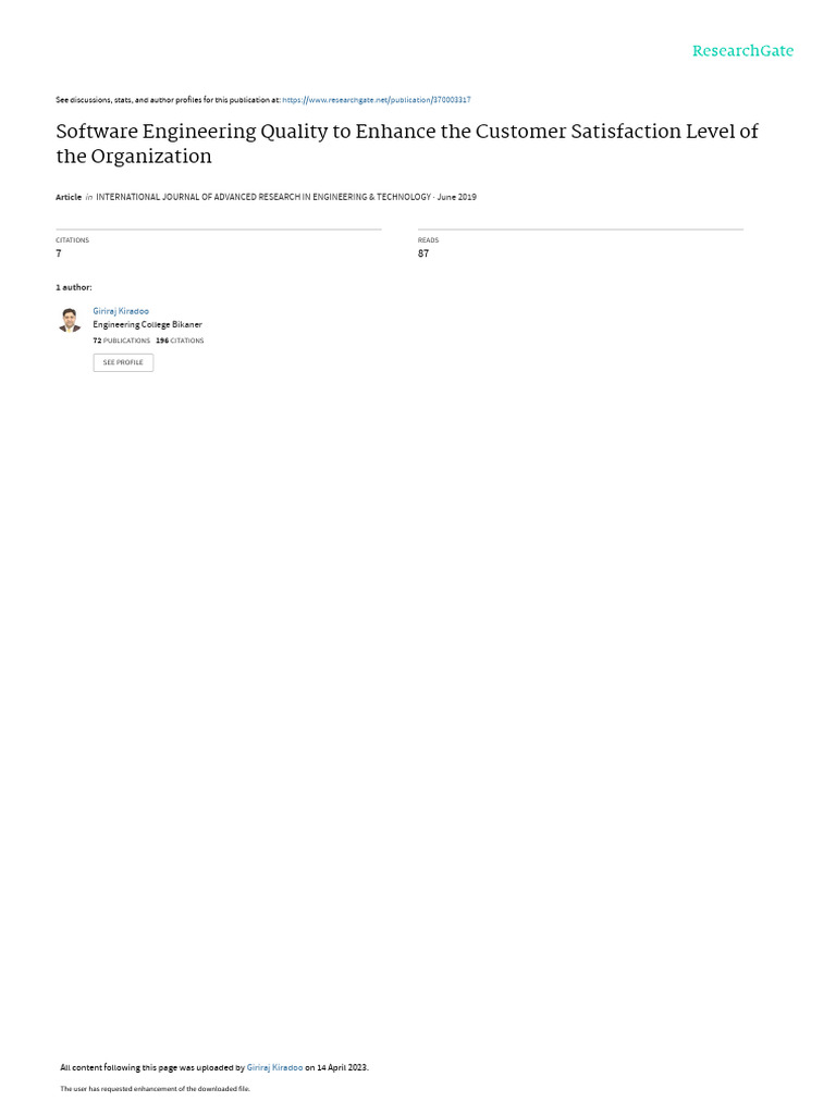 2019 06 Ijaret 10 03 028 | PDF | Software Quality | Reliability Engineering