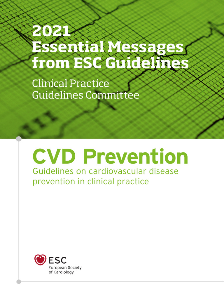 2021 ESC Guidelines on CVD Prevention | PDF | Cardiovascular Diseases ...